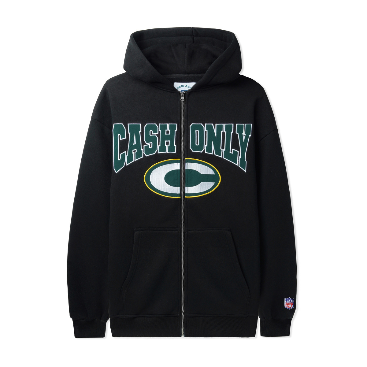 Cash Only League Zip Thru Pullover Hood (Black) | SALE \ Sale 50% -70% ...
