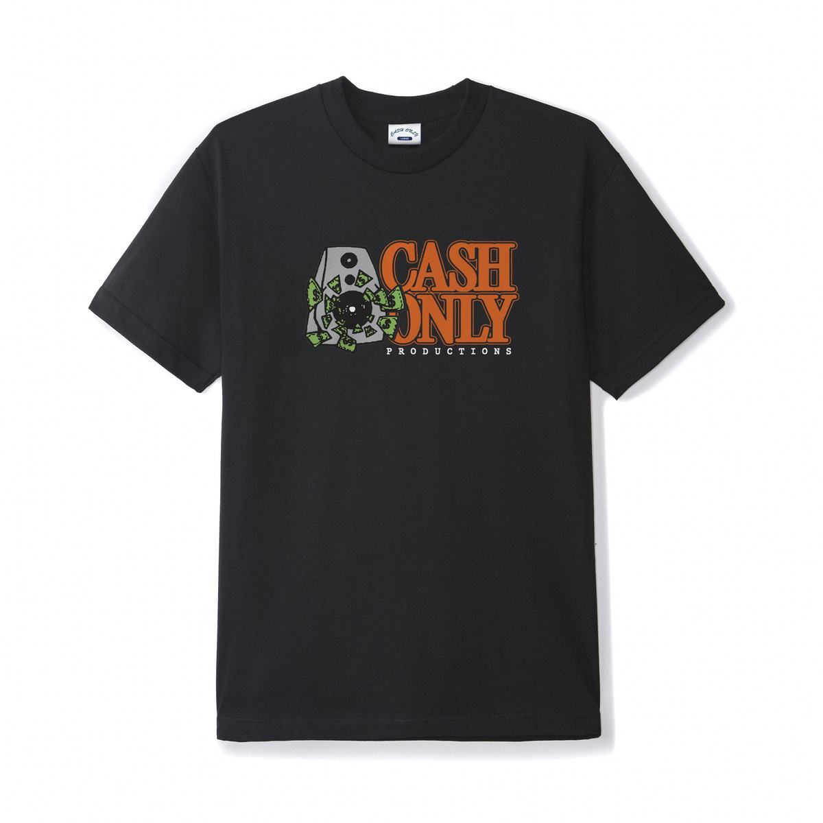 Cash Only Speaker Tee (Black) | Clothes \ T-shirts \ T-Shirts News ...