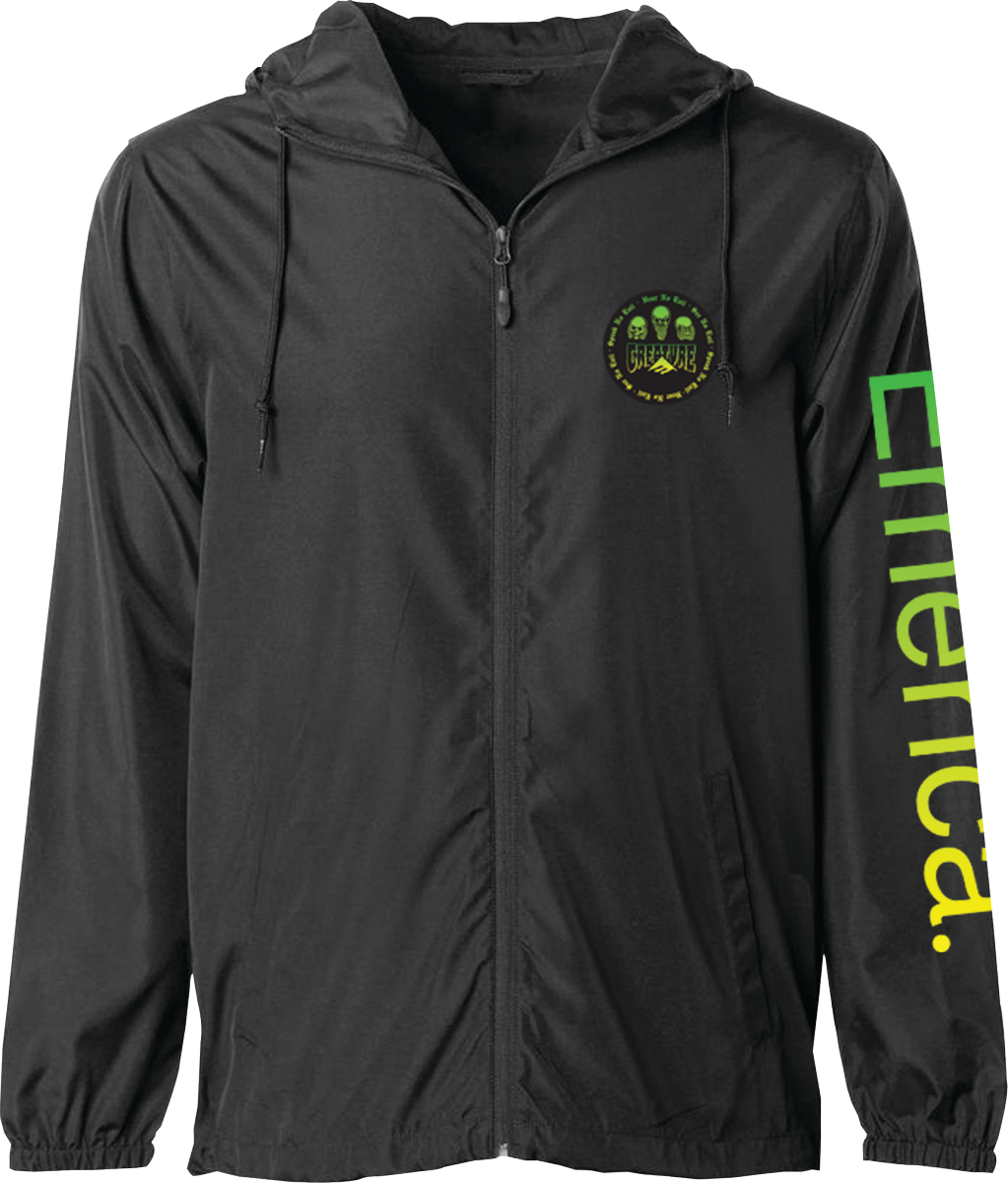 Jacket emerica CREATURE NIGHTCRAWLER WINDBREAKER | Clothes \ Jackets ...