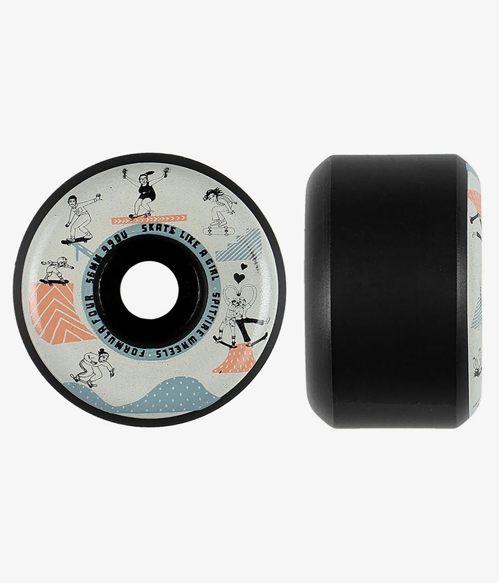 Spitfire F4 x Skate like a Girl 99du Conical Full (Black) | Skateboards ...