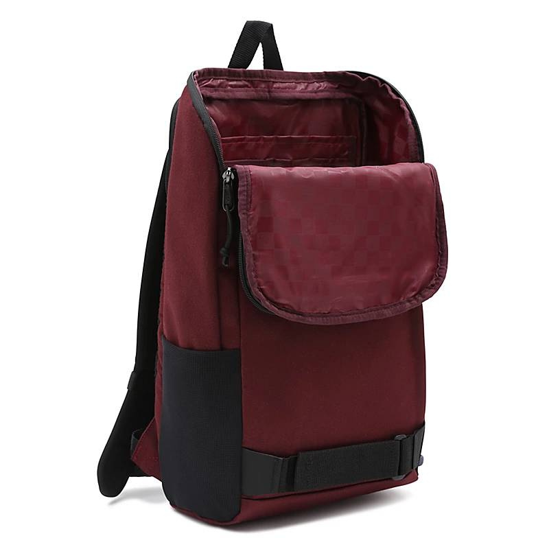 Vans Obstacle Backpack (Dark Red) | Accesories \ Backpacks Brands ...