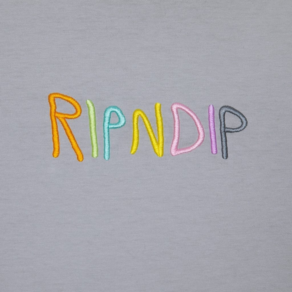 ripndip Embroidered Logo L/S (Multi) | Clothes \ T-shirts \ Longsleeves ...