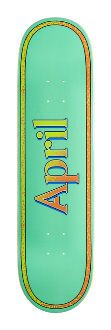 April Skateboards OG Logo Retro | Skateboards \ Decks News Brands ...