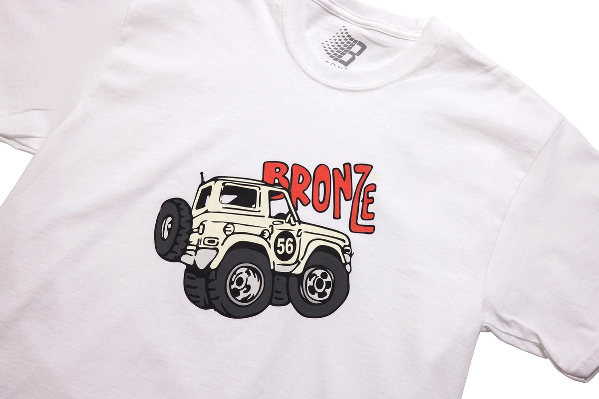 Miniramp Skateshop koszulka Bronze56 Bronzeco Tee (White)