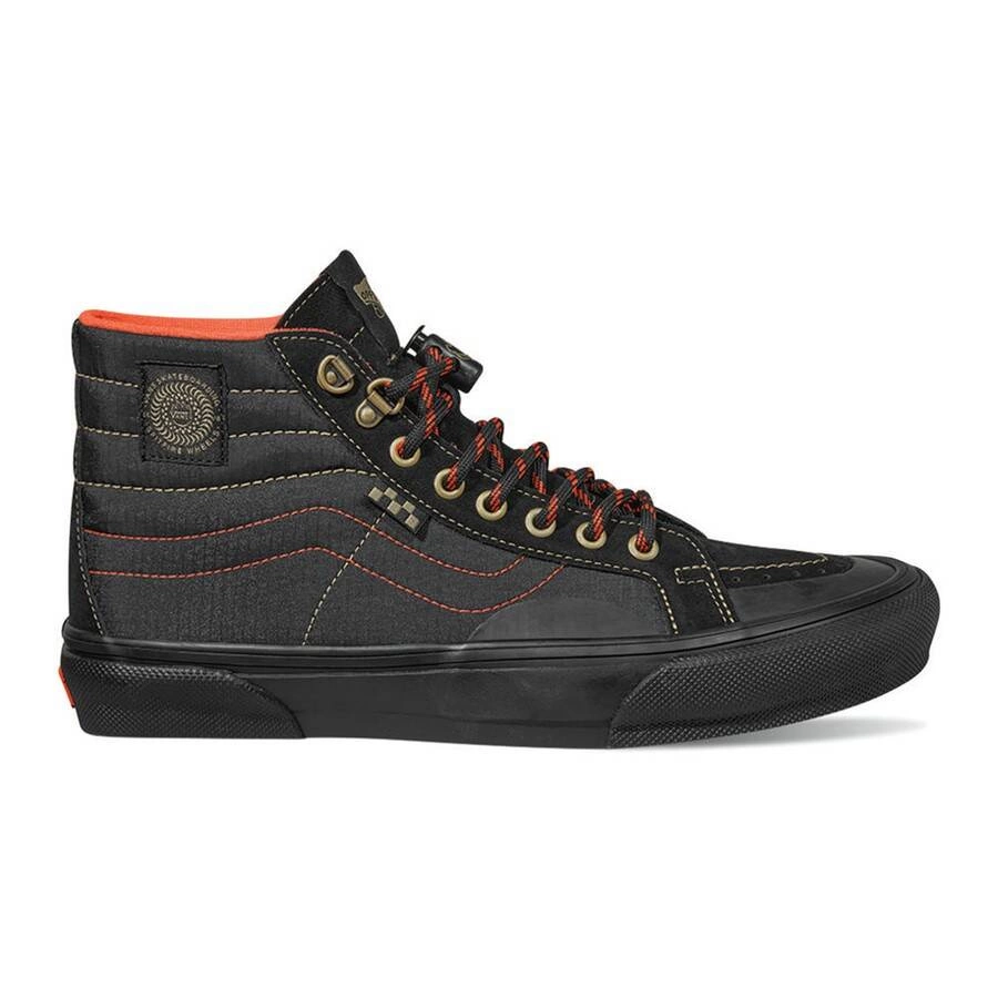 Vans X Spitfire Skate Sk8-hi Reissue (Spitfire Black/Flame) black ...