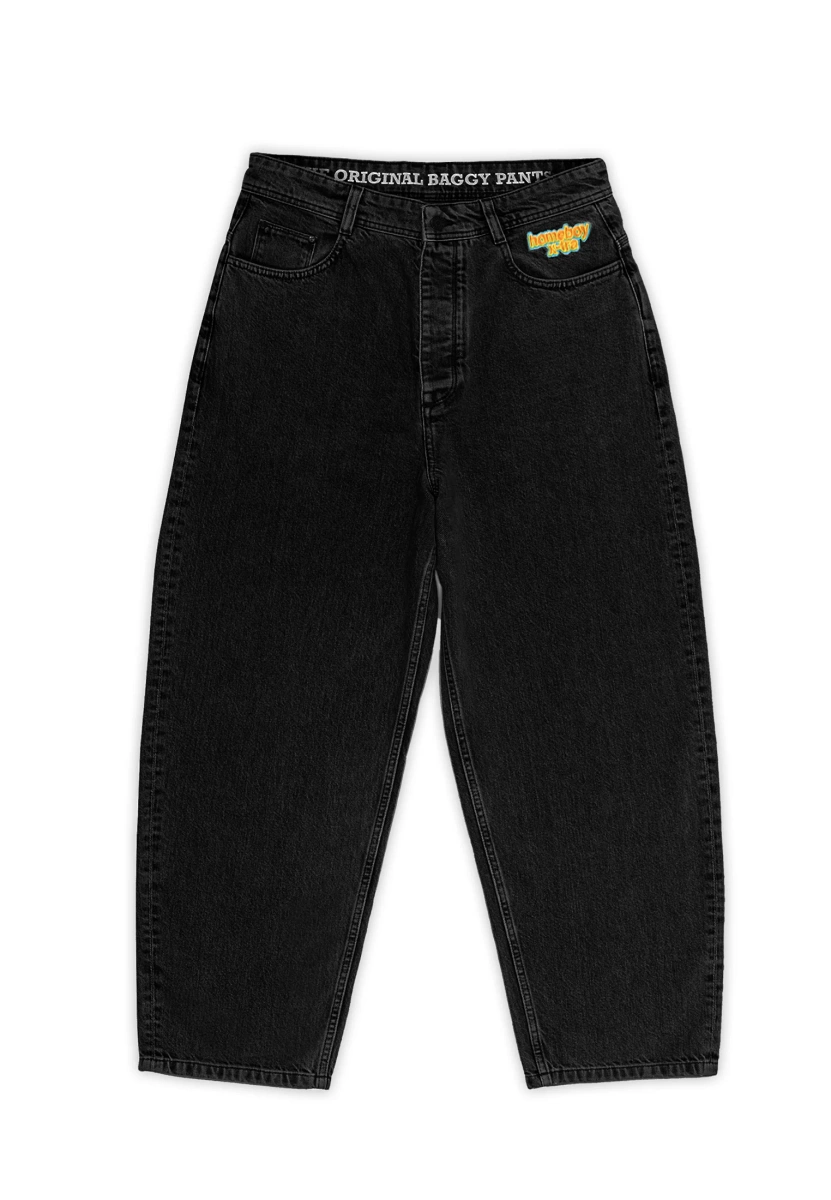 Homeboy XTra Monster Denim Pants (Washed Black) | Clothes \ Pants ...