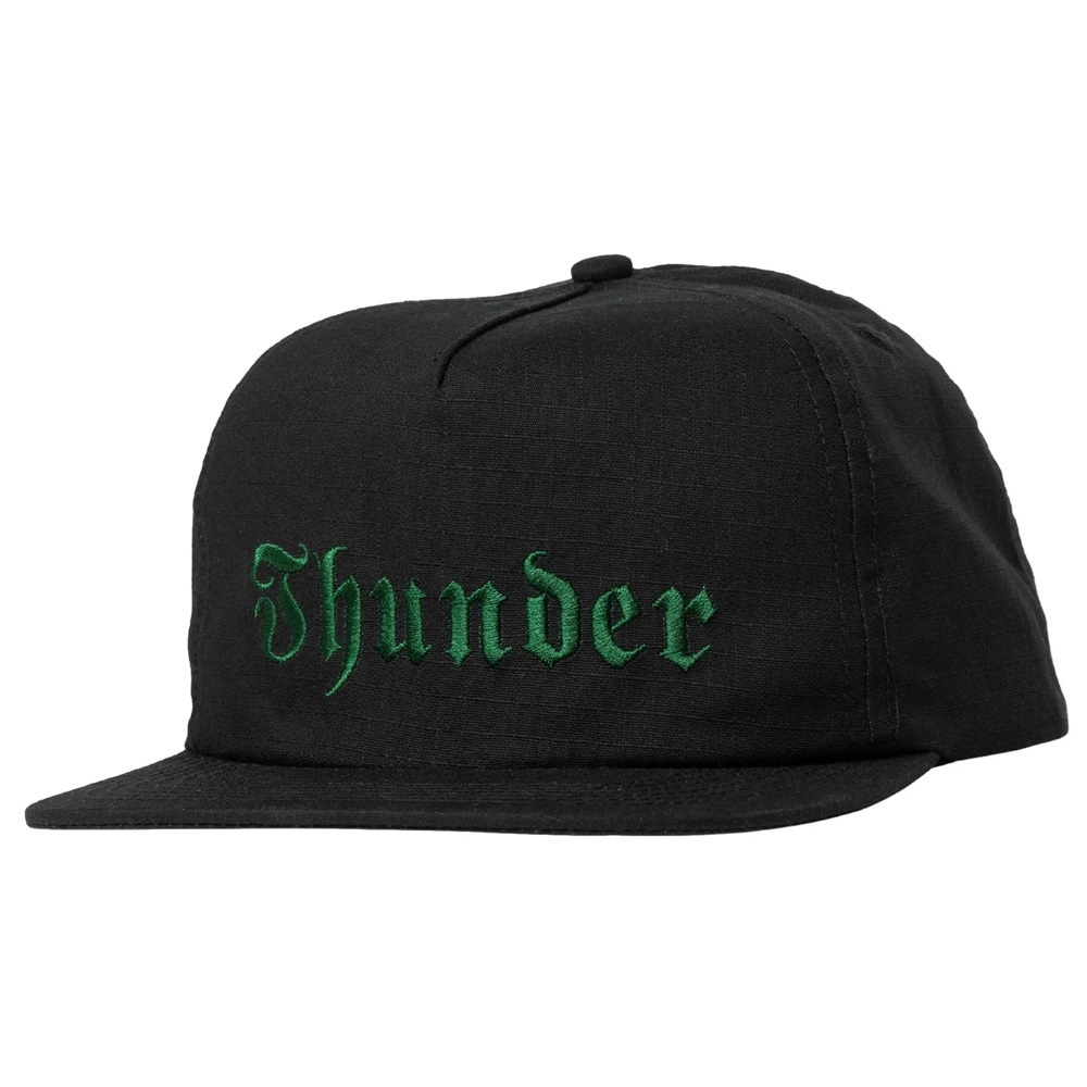 Miniramp Skateshop czapka Thunder Script (Black/Green)